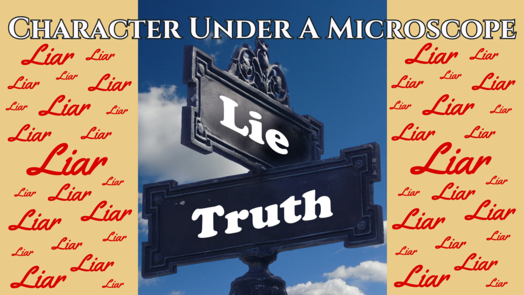 Levels of Liars: Character Under A Microscope Series - Liz Verity